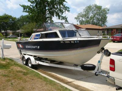 Ship a 1987 Starcraft Islander 22' Used Cuddy Cabin Boat to Orford | uShip