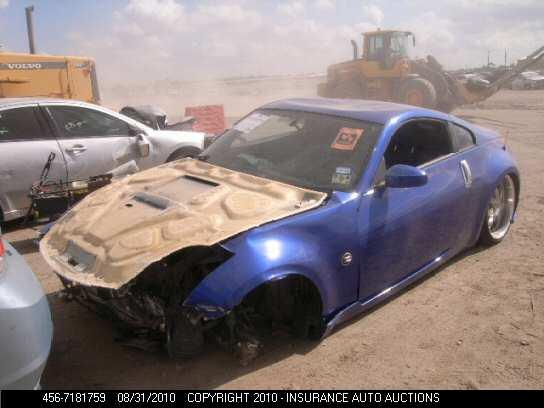 Quote to Transport a 2004 Nissan 350Z WRECKED NON DRIVABLE WILL BE FORK ...