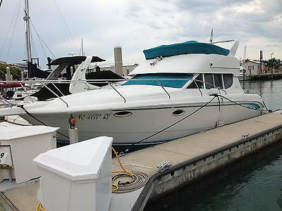 Transport a 1994 Silverton 312 31 Sedan Cruiser - Florida to Hollywood ...