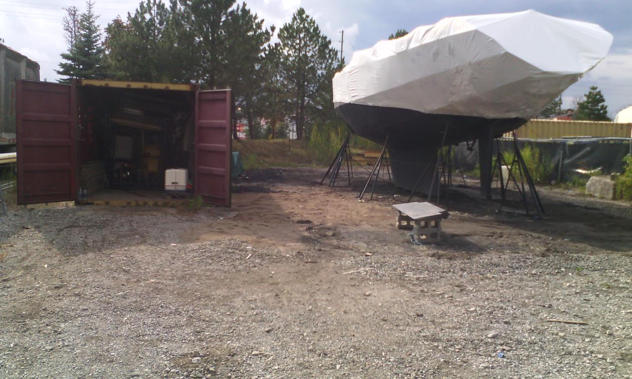 Quote to Ship a 57' Bruce Roberts Steel Sailboat to Richmond | uShip
