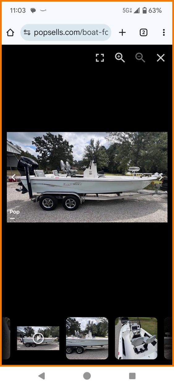 Cost to Ship a 2022 Blue Wave 2200 Pure Bay on trailer to Plant City ...