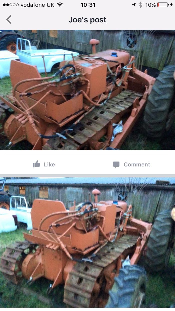 Quote for Shipping a Track Marshall crawler 70 to Heapham Road ...