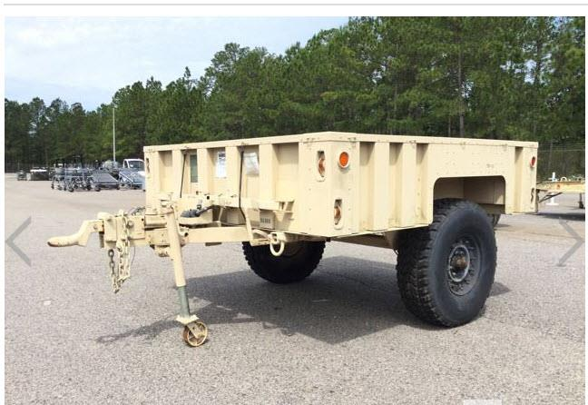 Quote for Transporting a Raytheon M1101 Cargo Trailer to Okeechobee | uShip