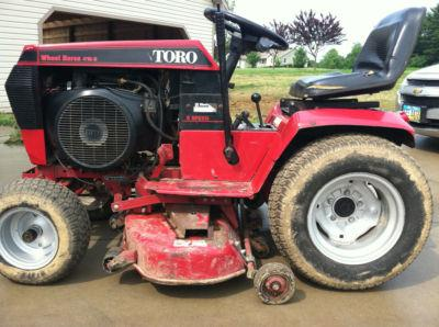 Cost to Deliver a 416-8 Wheel Horse Toro Riding Lawn Mower to plymouth ...