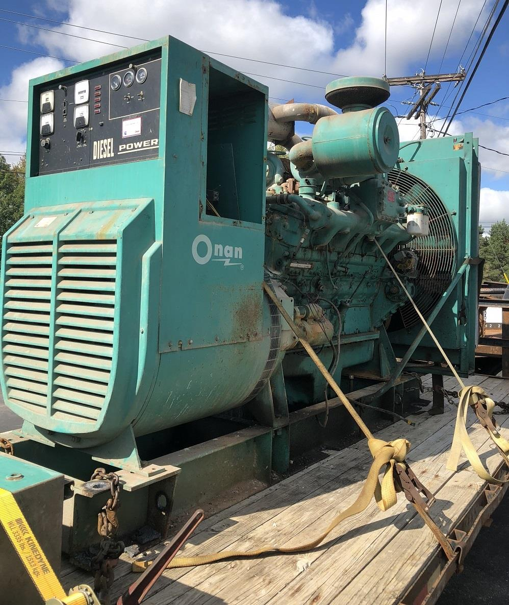 Equipment Movers Cummins 400 KW Diesel Generator Set 400.0DFV-4R to ...