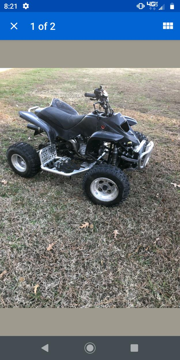 Quote to Ship a Apex 90cc quad an box of parts to Venice | uShip