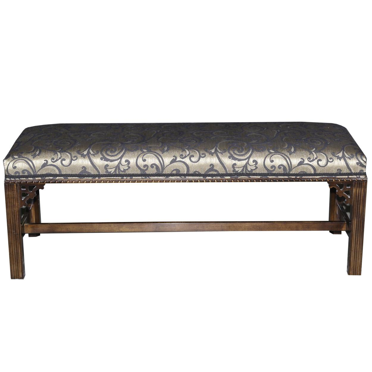 Move a Chinese Chippendale Style Bench by He... B-5214535 to RICHMOND ...