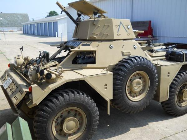 Ship a Daimler Ferret Scout Car + turret & spare tire to Simi Valley ...
