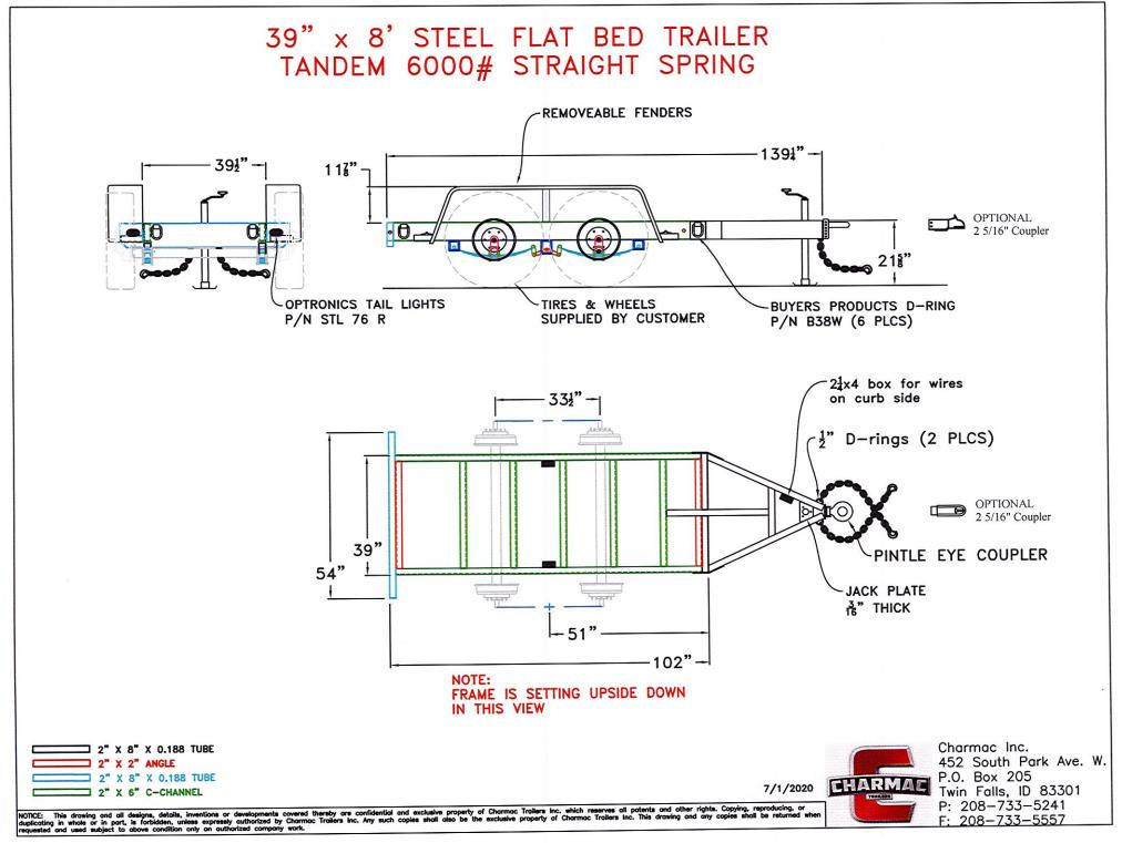 Move My (2) New Utility Trailers - Stacked to Fresno | uShip
