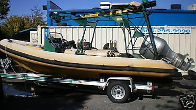 Cost to Transport a 22ft Camel Trophy Race boat RIB CT30 hard bottom i ...