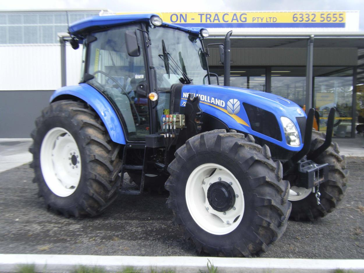 Quote for Shipping a New Holland TD5 110 tractor & front end loader to ...