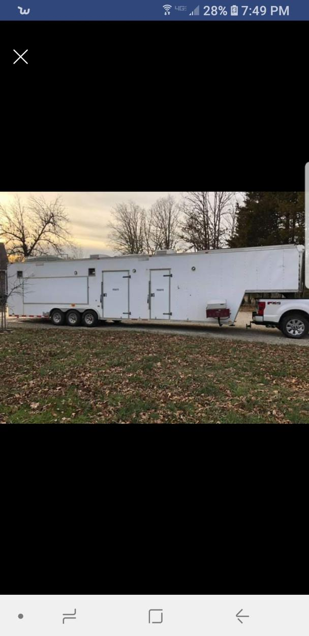 Cost to Deliver a Goose neck 44 foot inclosed trailer 26ft Garage to ...