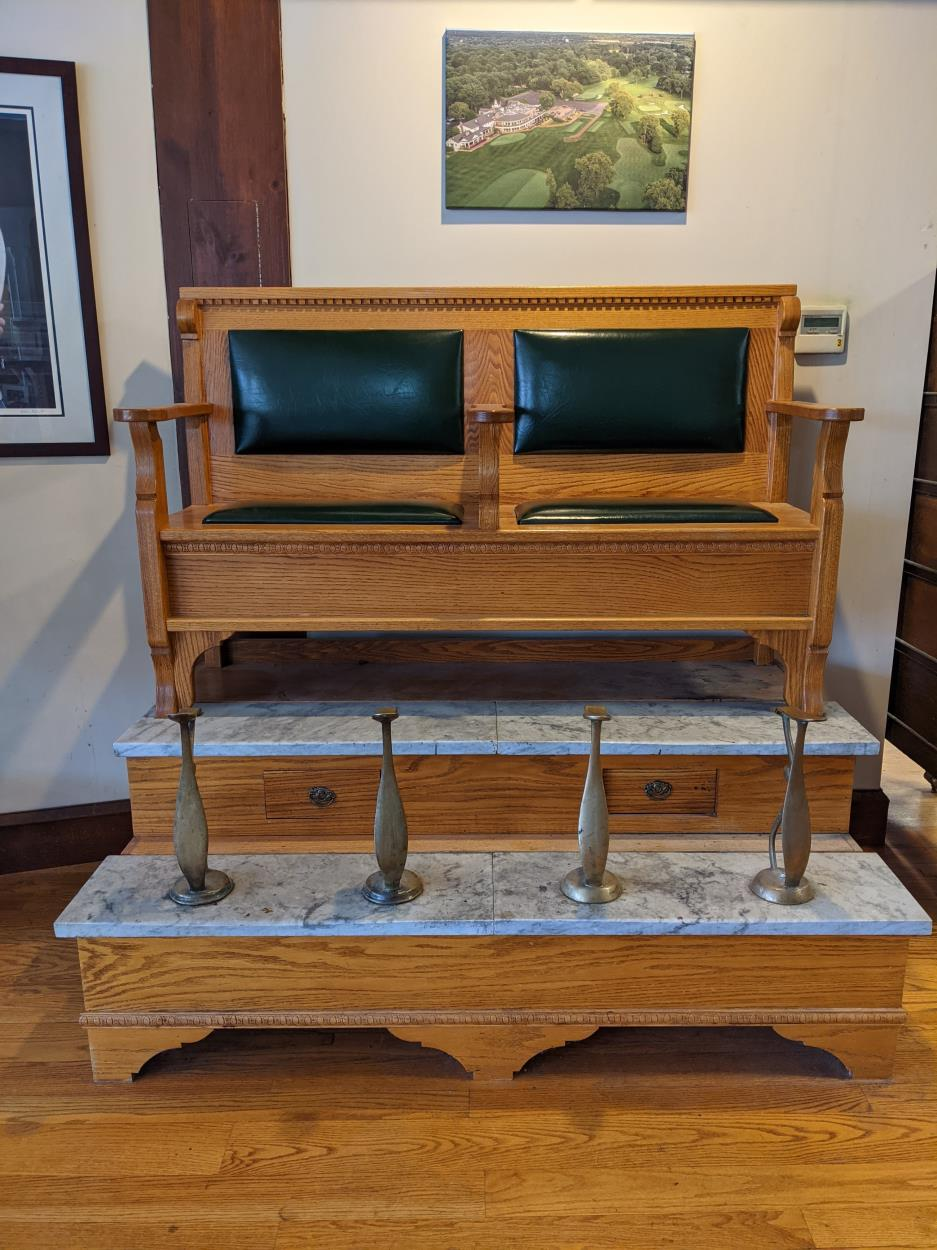Ship a Large Shoe Shine Bench Station to Los Angeles | uShip