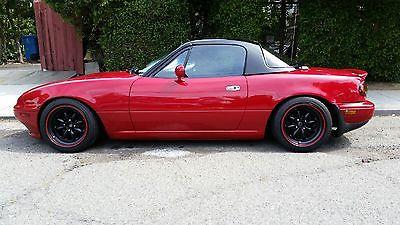 Cost to Ship a 1990 Mazda MX-5 Miata RED + MODDED! to Newport Beach | uShip