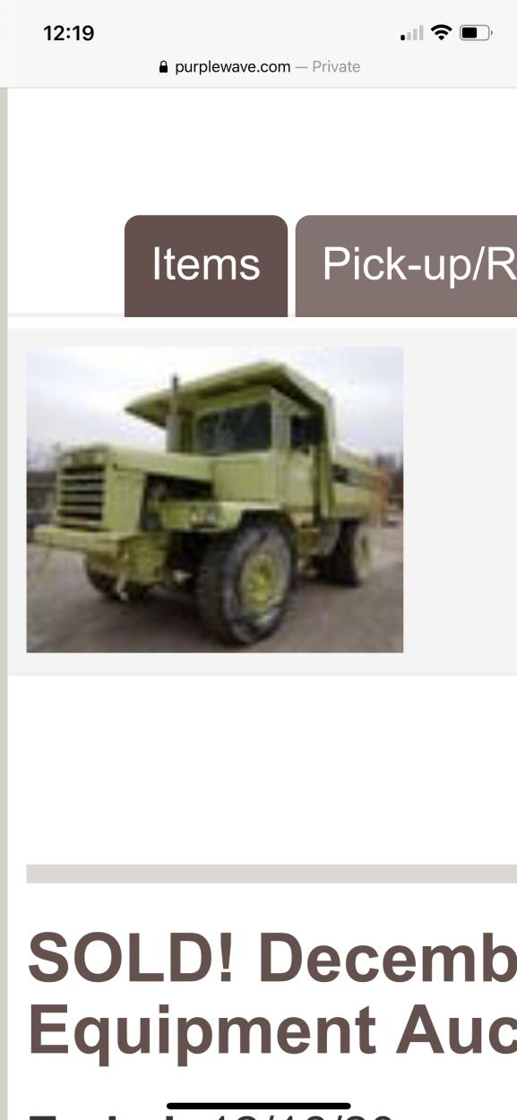 Transport My Euclid R25 off-road dump truck to Lockhart | uShip