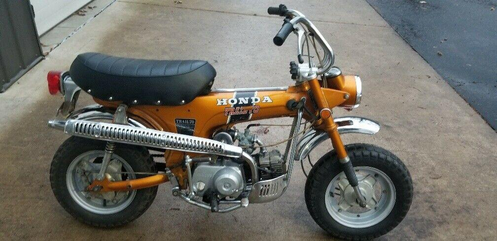 Transport a 1971 Honda Trail CT70 Gold in color to Sun City Center | uShip