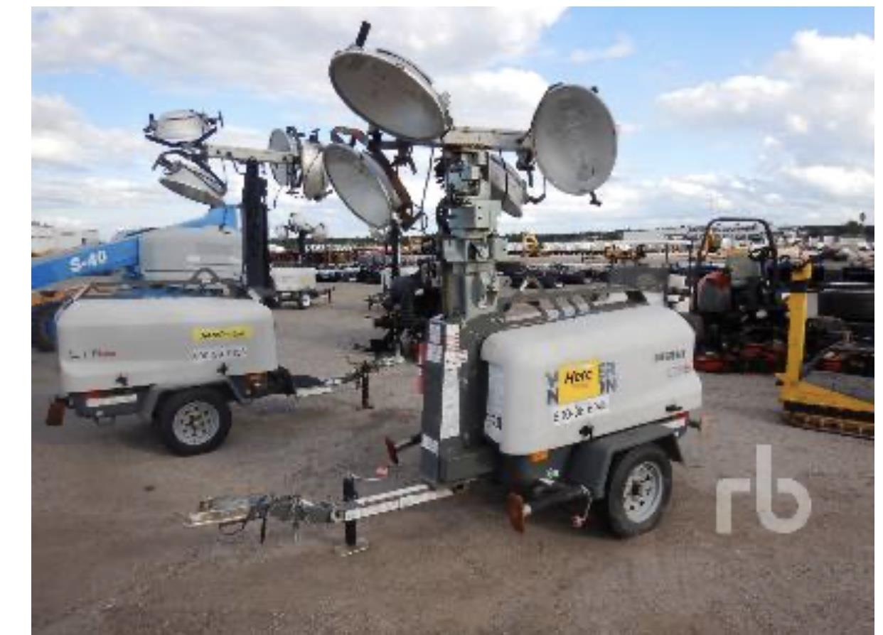 Equipment Shipping 2 light towers for transport to Medley | uShip