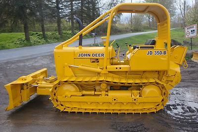 Equipment Movers John Deere 350B Crawler Dozer Winch Log Arch NO RE to ...