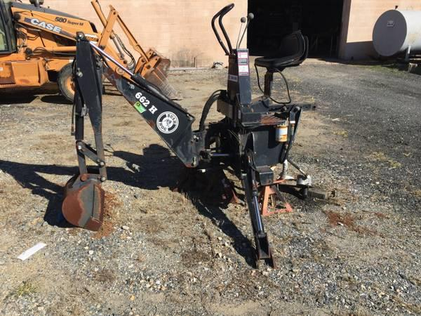 Equipment Shipping Bush Hog 662 compact backhoe attachment to Pittsford ...