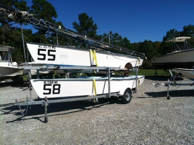 Transport a 2 sail boats double stacked on 1 trailer for trans to ...