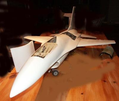 Transport a F16 Fiberglass Unfinished Model Airplane to Kissimmee | uShip