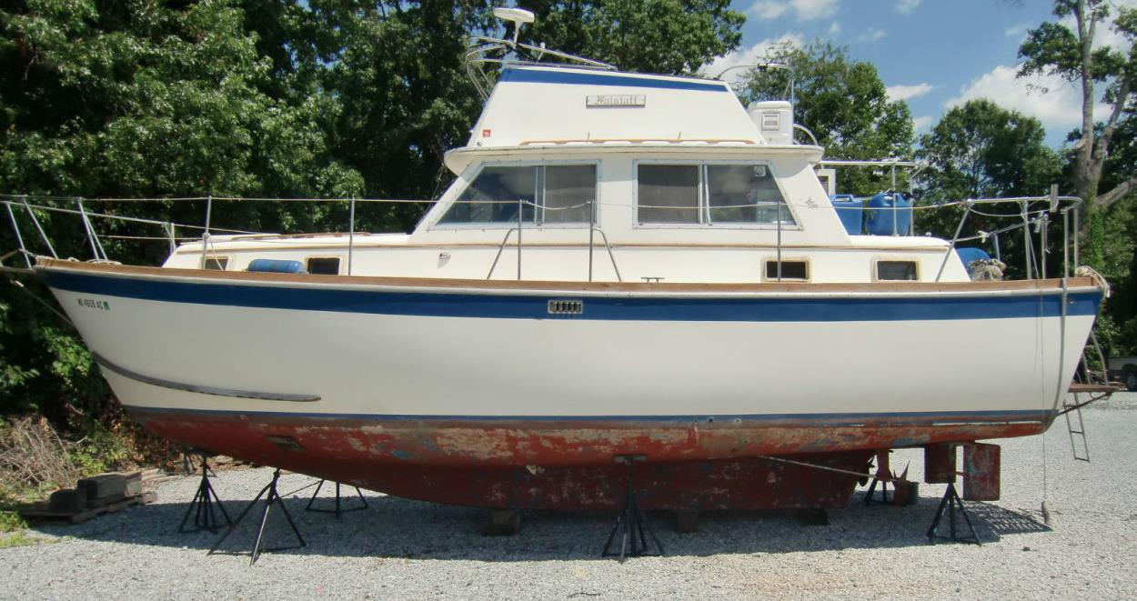 Ship a 1972 Gulfstar 36 trawler mk1 to Merritt Island | uShip