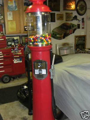 Ship a Gas Pump Style Bubble Gum machine- 25 cents- to West Palm Beach ...